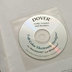 Dover | Media | Fullcolor Celtic Frames And Borders Cdrom And Book ...